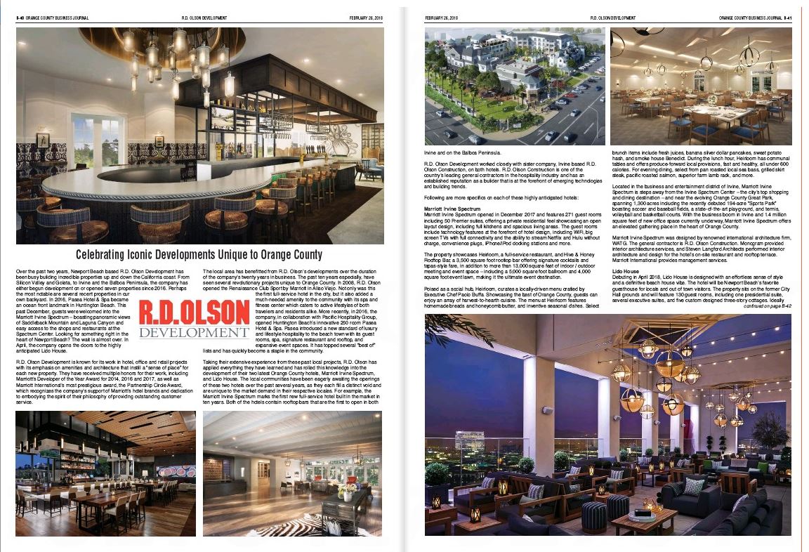 OCBJ Feature: Celebrating Iconic Developments Unique to Orange County ...